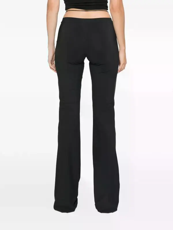AMAZUIN Cory Tie-fastening Flared Trousers