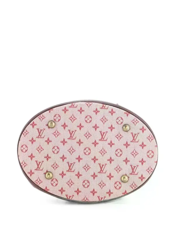 LOUIS VUITTON Petit Mini Lin Bucket Bag