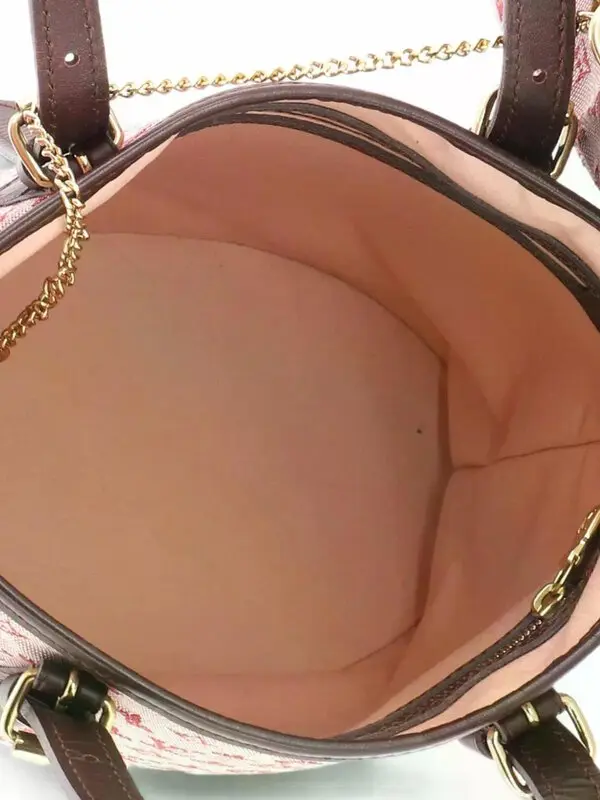 LOUIS VUITTON Petit Mini Lin Bucket Bag