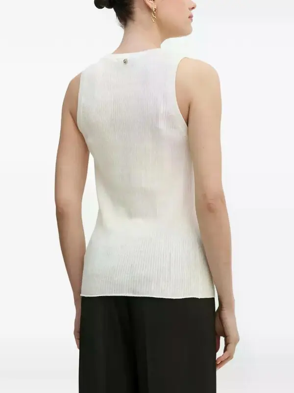 MOS MOSH V-neck Rib Knitwear