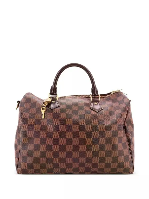 LOUIS VUITTON Speedy Bandouliere Bag Damier 30 Shoulder Bag - Brown