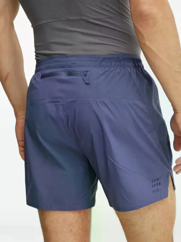 COMPRESSPORT Logo-print Elasticated-waist Shorts