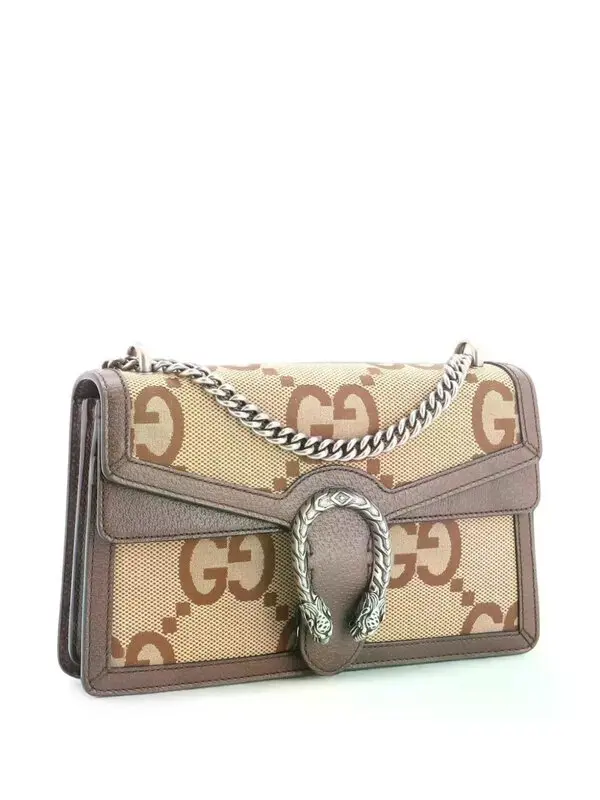 Gucci Dionysus Bag Jumbo Gg Canvas Small Shoulder Bag