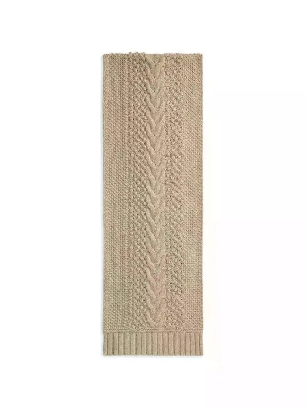 Ralph Lauren Cable-knit Scarf - Neutrals