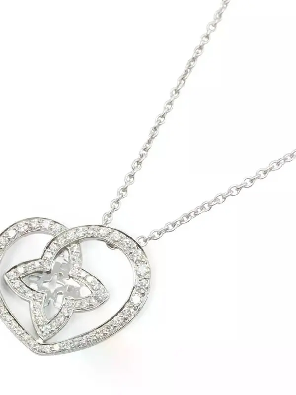 LOUIS VUITTON 1988 Pandantif Diamond Necklace