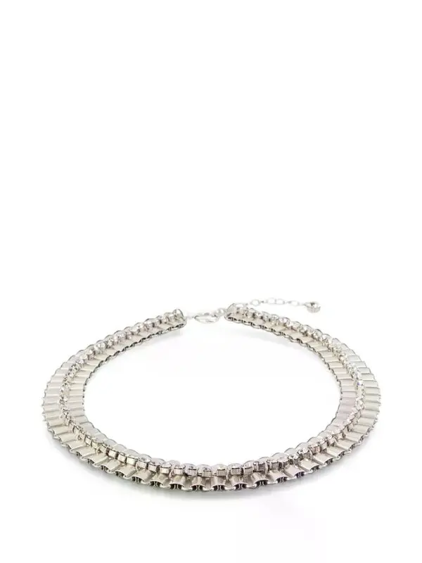 Isabel Marant Étoile Herese Crystal-embellished Belt - Silver