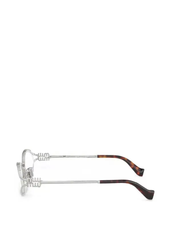 Miu Miu Oval-frame Glasses