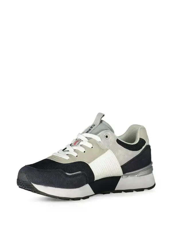 Carrera Eyewear Suede-panelled Mesh Sneakers