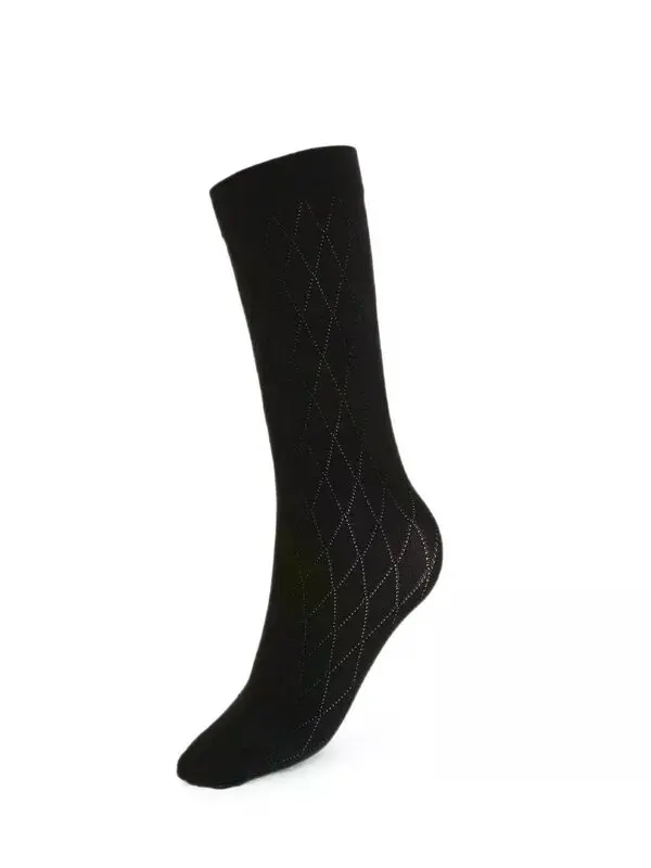 Wolford Diamond-jacquard Socks