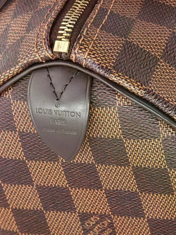 LOUIS VUITTON Speedy Handbag Damier 25 Satchel