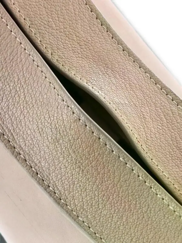 Loewe Luna Leather Hobo Bag - Neutrals