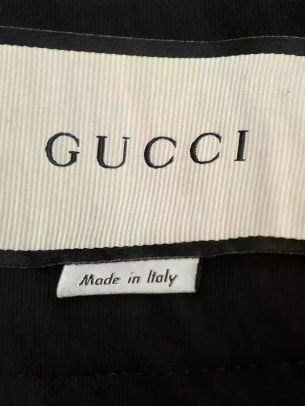 Gucci Logo-plaque Straight-leg Trousers