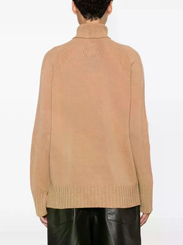 TWINSET Roll-neck Raglan-sleeve Sweater