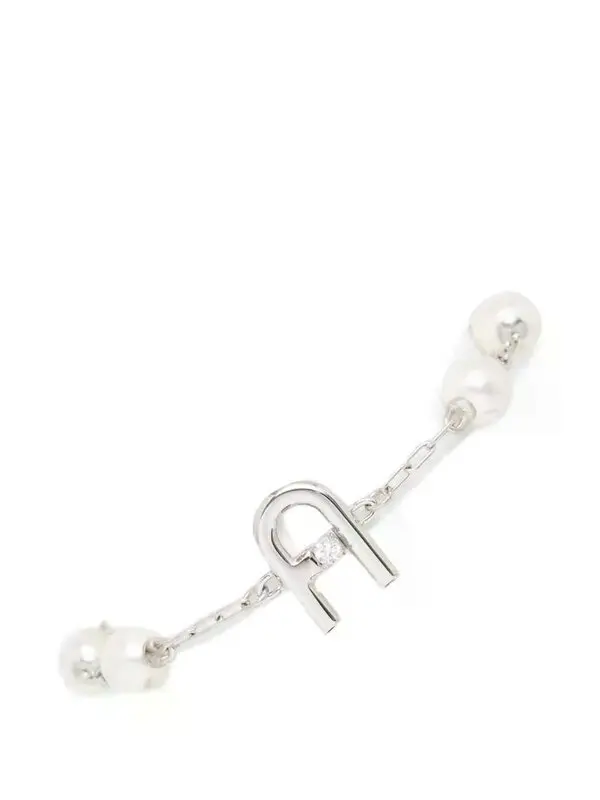 Furla Faux Pearl-embellished Bracelets - Silver