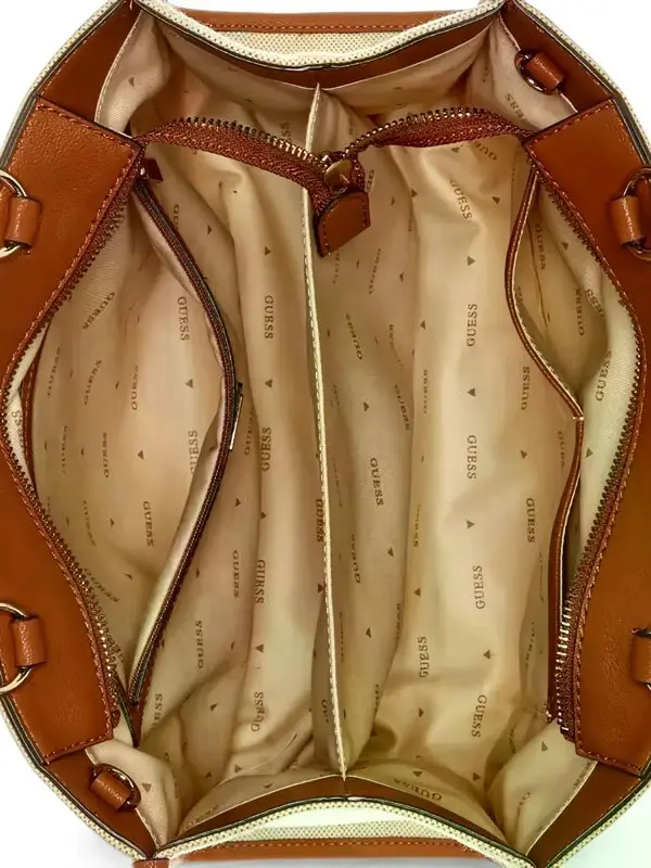 Guess Kerima Bamboo-handle Tote Bag