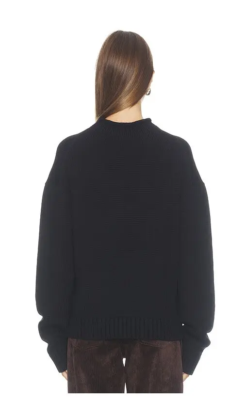 LOVERS AND FRIENDS Karin Funnel Neck Sweater In . Also