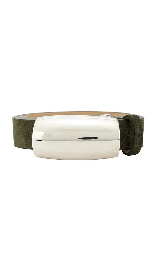 L'Agence Marlowe Leather Belt In . Also