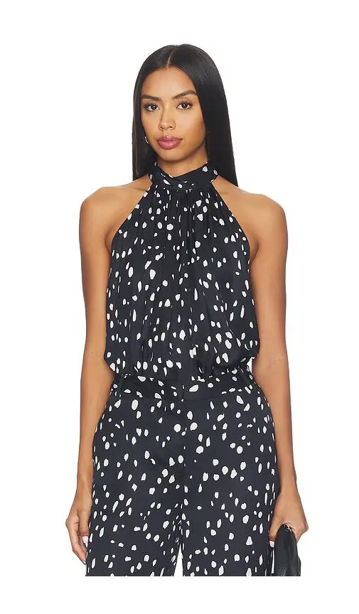 Hemant & Nandita Halter Neck Top In . Also