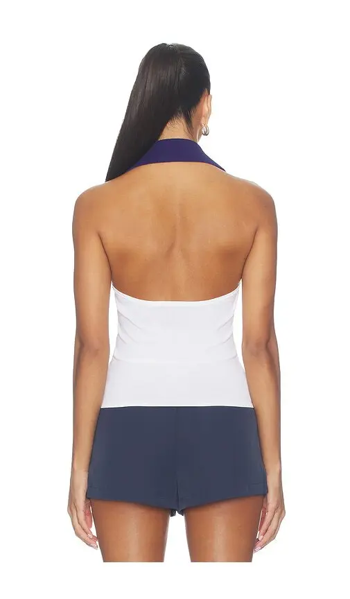 SNDYS. Gwen Contrast Top In . Also