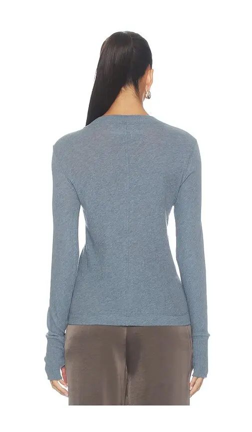 Enza Costa Cashmere Jersey Easy Cuffed Crew In . Also