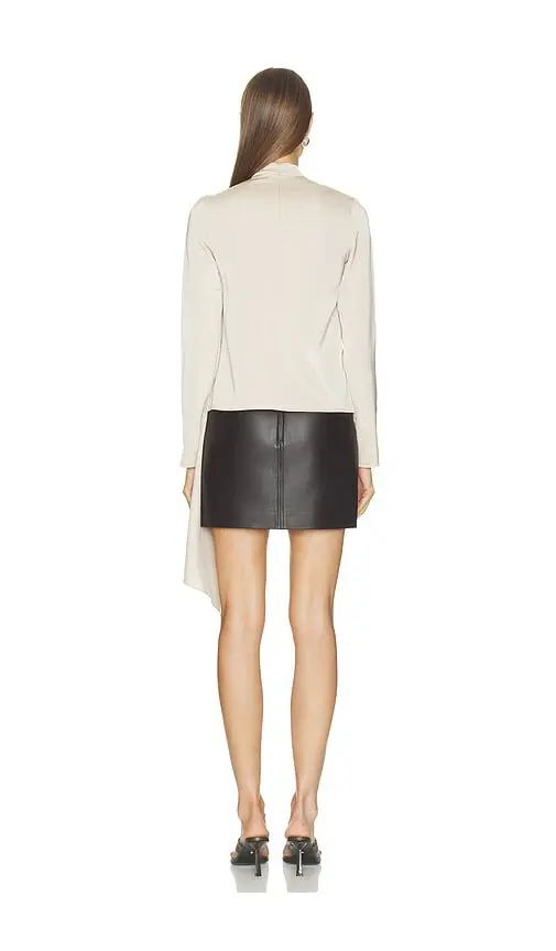 ALL THE WAYS Payton Drape Top In . Also
