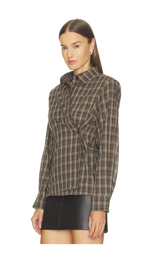 ALL THE WAYS Ila Button Up Top In . Also