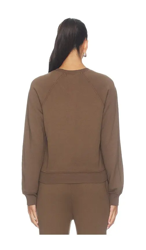 Eterne French Terry Shrunken V-stitch Raglan In . Also