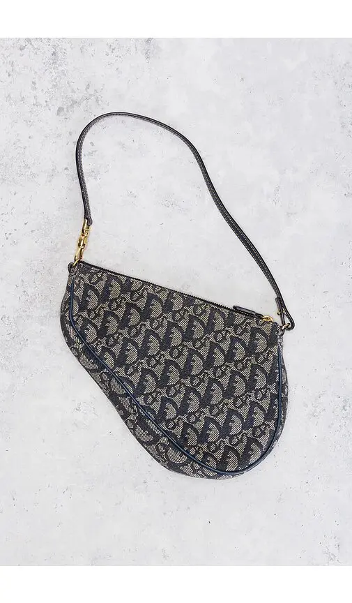 FWRD RENEW Dior Diorissimo Pochette Saddle Bag