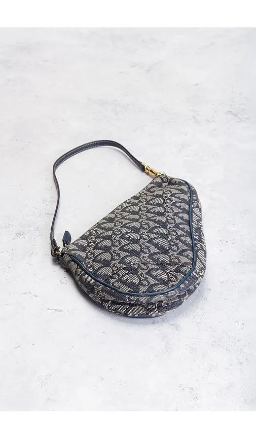 FWRD RENEW Dior Diorissimo Pochette Saddle Bag