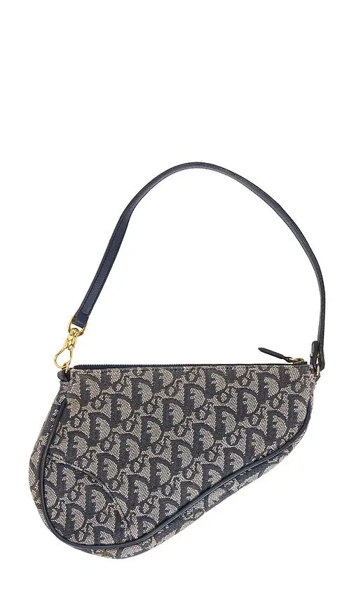 FWRD RENEW Dior Diorissimo Pochette Saddle Bag