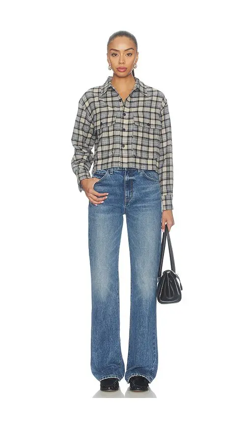 Good American The Patch Pocket Shirt In . Also