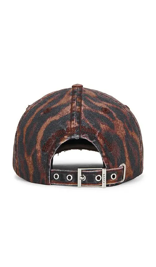 GANNI Printed Washed Cotton Oceliot Leopard