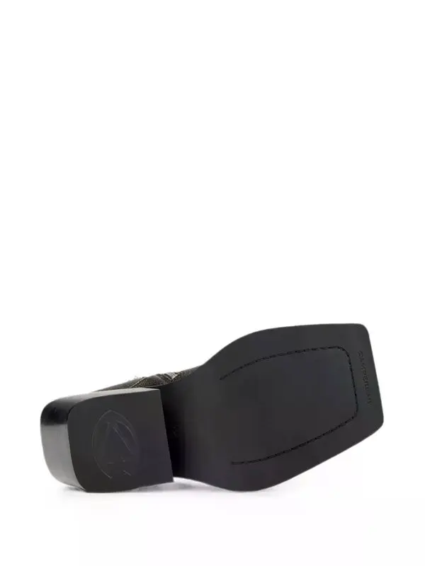 Camper Quetal Cracked-effect Ankle Boots