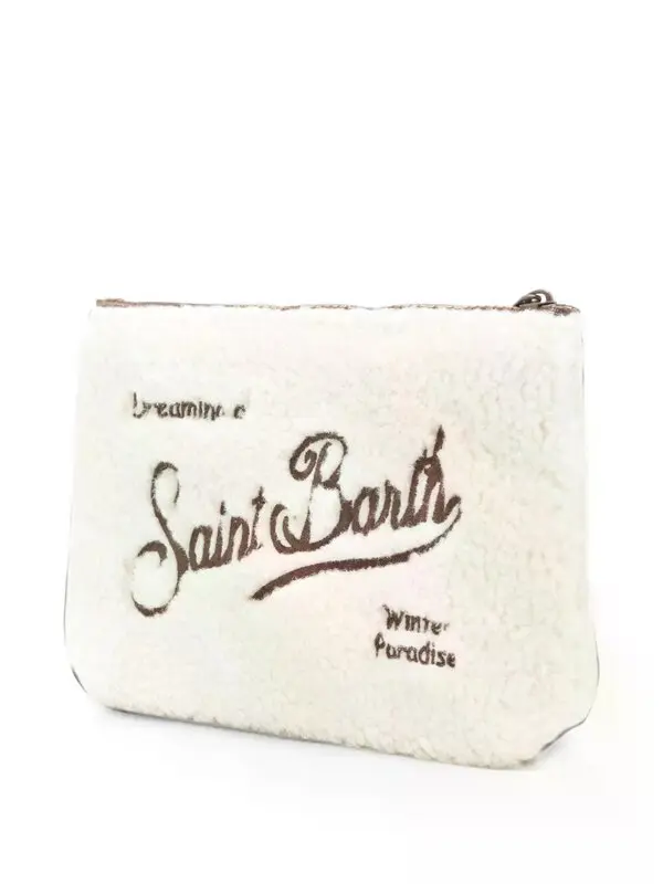 MC2 SAINT BARTH Aline Embroidered Clutch Bag