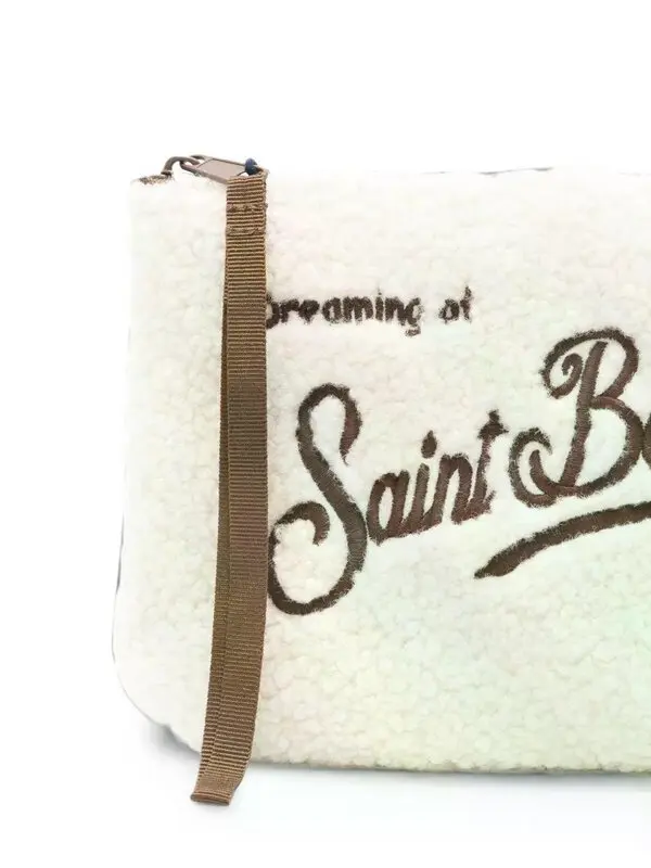 MC2 SAINT BARTH Aline Embroidered Clutch Bag