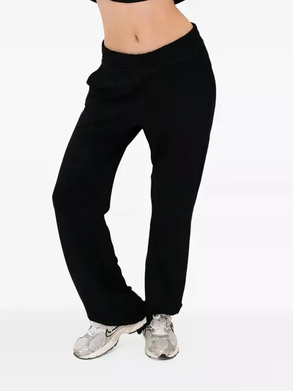 ON/OFF ESSENTIALS Solace Wide-leg Track Pants - Black
