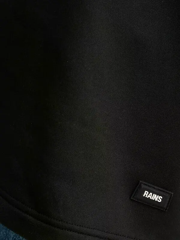 Rains Logo-patch Drop-shoulder T-shirt
