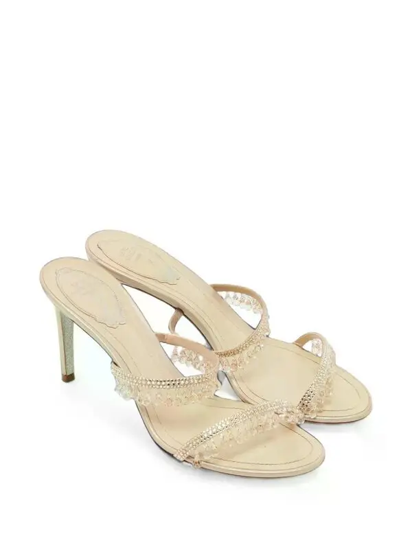 Rene Caovilla Chandelier Crystal-embellished Sandals