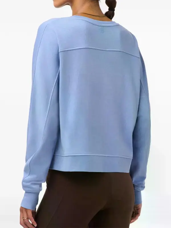 Sweaty Betty After Class Thumb-slot Panelled Sweater - Blue