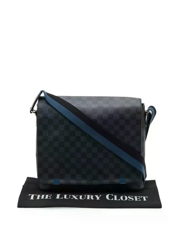 LOUIS VUITTON 2016 District Damier Graphite Messenger Bag