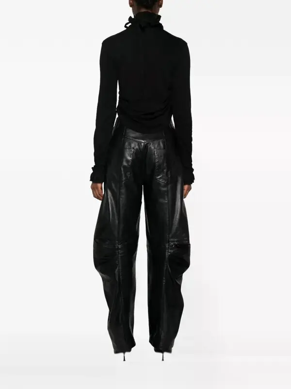 ANN DEMEULEMEESTER Ruffled Gathered Top