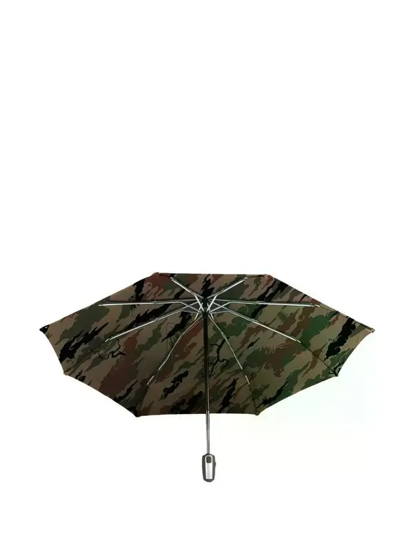 MAHARISHI Senz Camo-print Logo-print Umbrella - Black