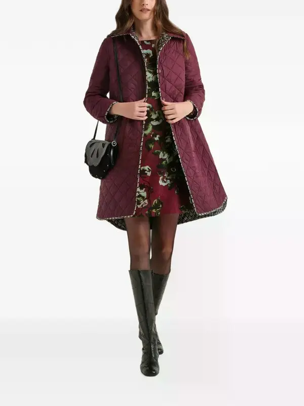 Malìparmi Reversible Geometric-jacquard Coat