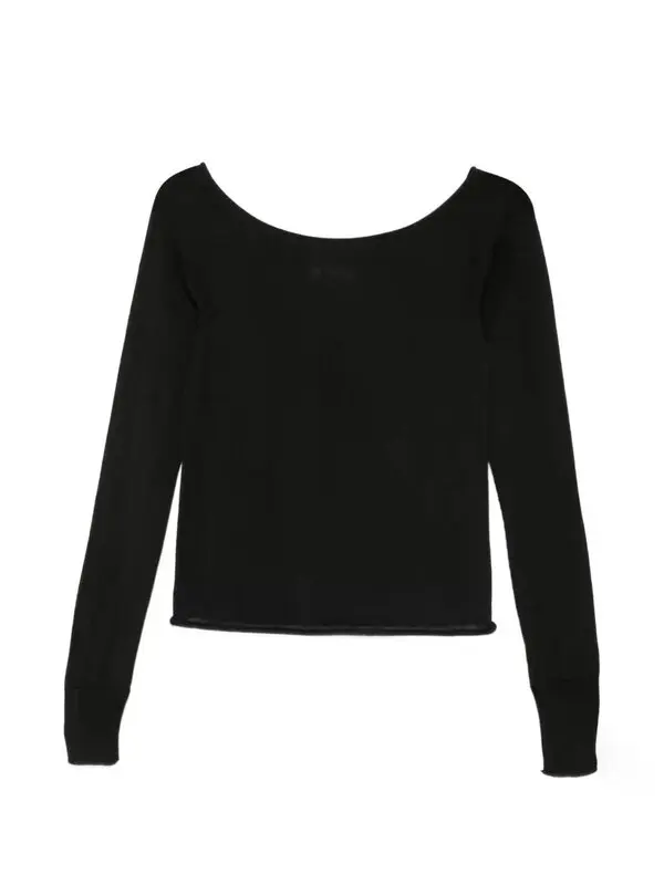 Liviana Conti Long-sleeve Sweater - Black