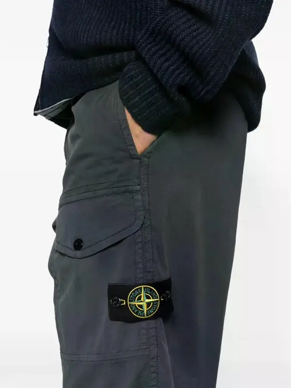Stone Island Logo-patch Cargo Pants
