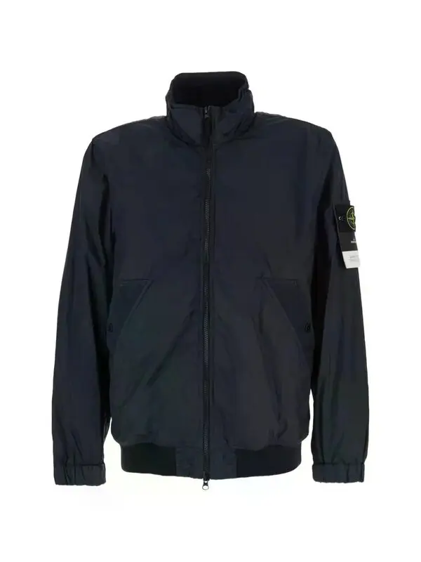 Stone Island Crinkle Reps Ny Zip-up Jacket