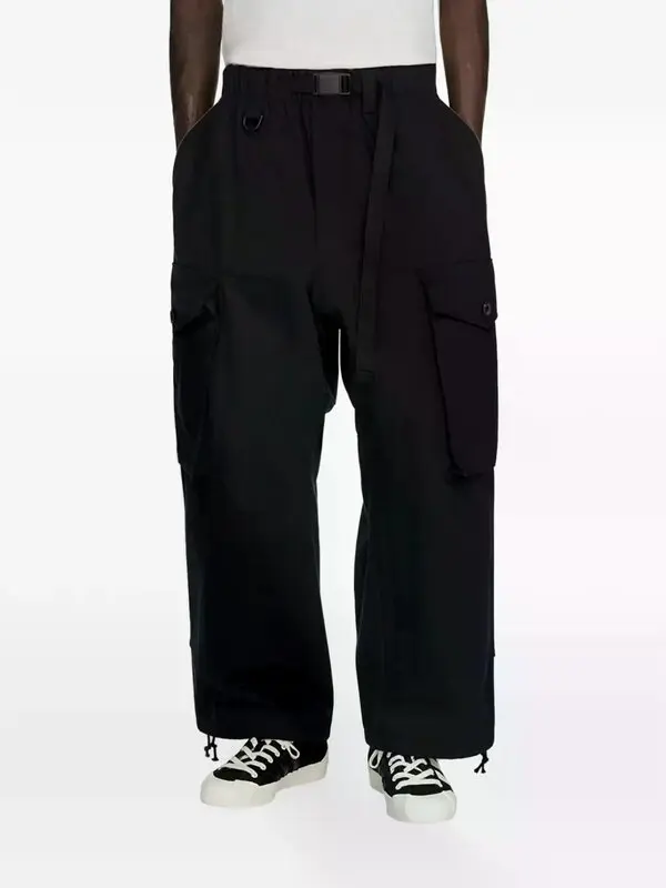 Y3 X Adidas Belted Twill Cargo Pants