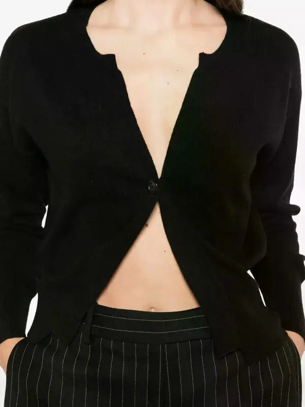 Alpha Studio Button-fastening Long-sleeve Cardigan