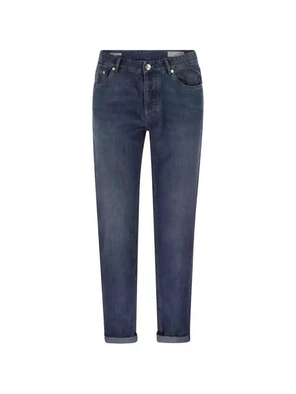 Brunello Cucinelli Traditional-fit Five-pocket Denim Jeans