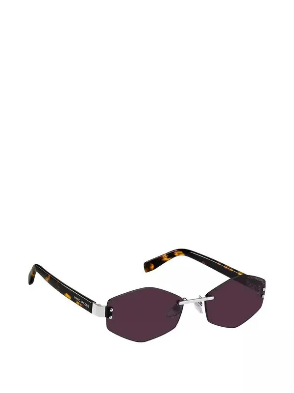 Marc Jacobs Rimless Geometric-frame Sunglasses